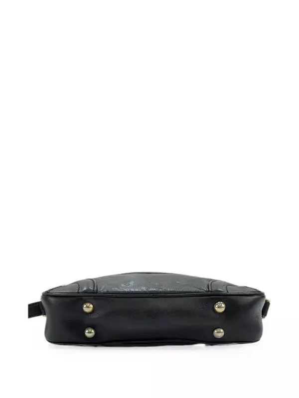 Gucci 2000s Horsebit Pattern Shoulder Bag
