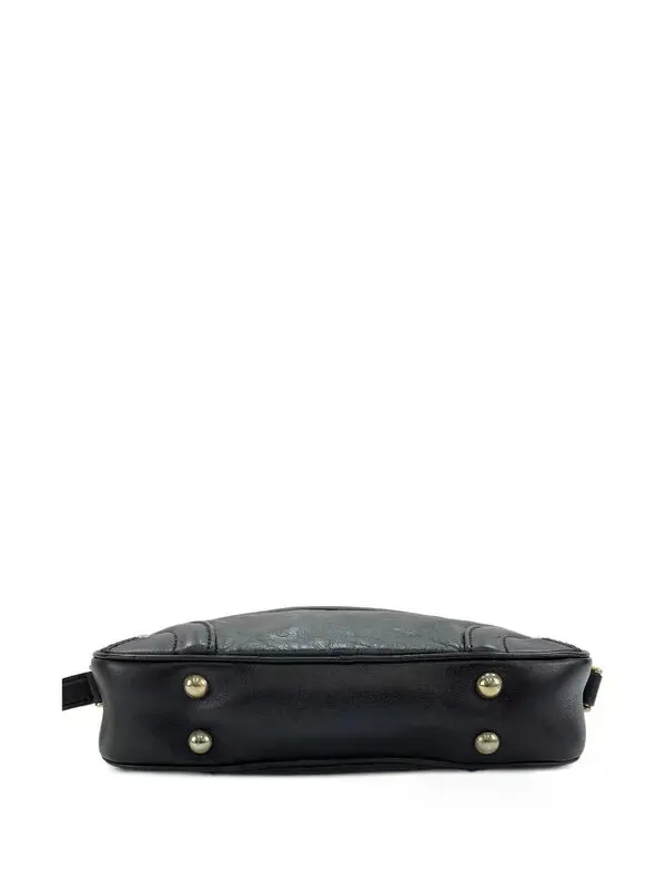 Gucci 2000s Horsebit Pattern Shoulder Bag