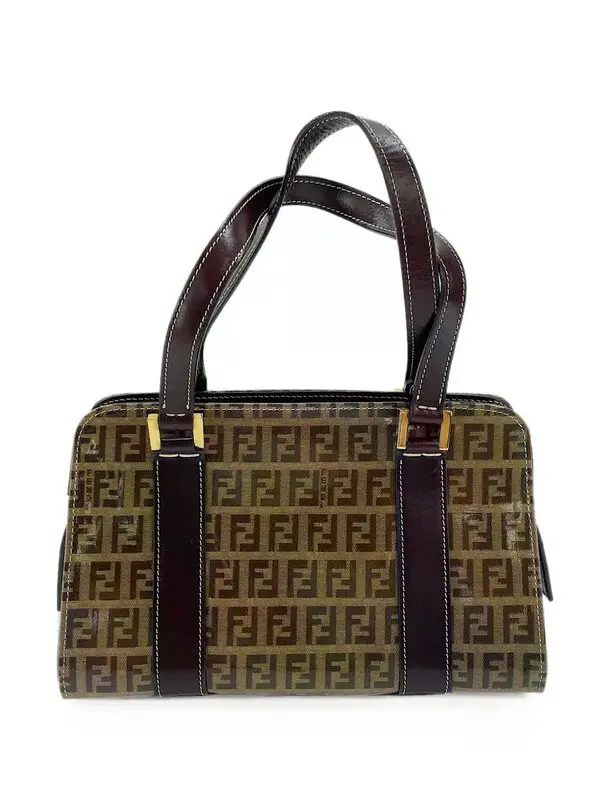 Fendi 2000s Zucchino Tote Bag - Brown