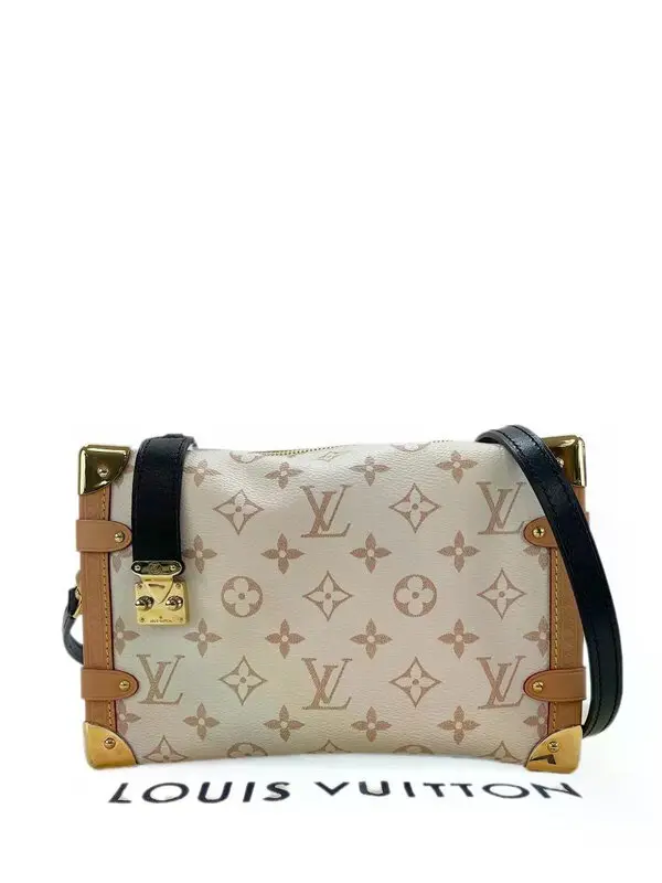 LOUIS VUITTON Side Trunk Mm Shoulder Bag - White