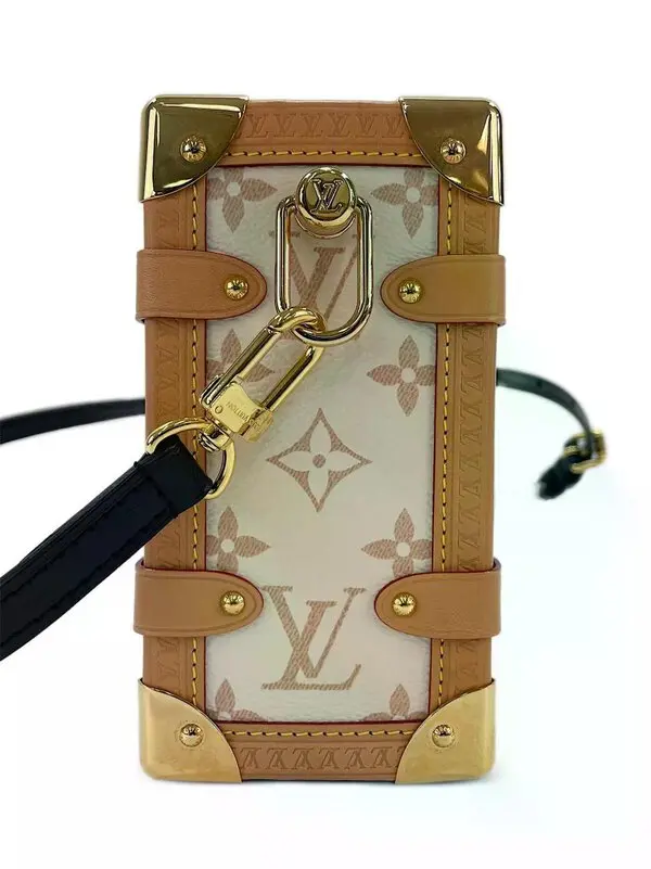 LOUIS VUITTON Side Trunk Mm Shoulder Bag - White