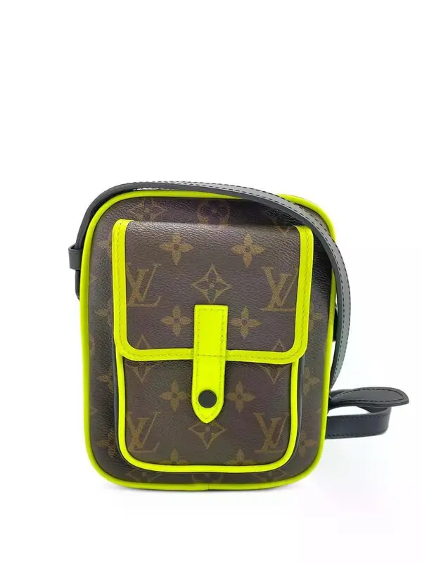 LOUIS VUITTON Christopher Monogram Shoulder Bag - Brown