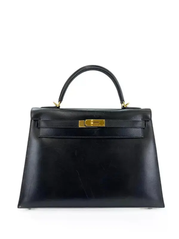 Hermès 2001 Kelly 32 Tote Bag - Black
