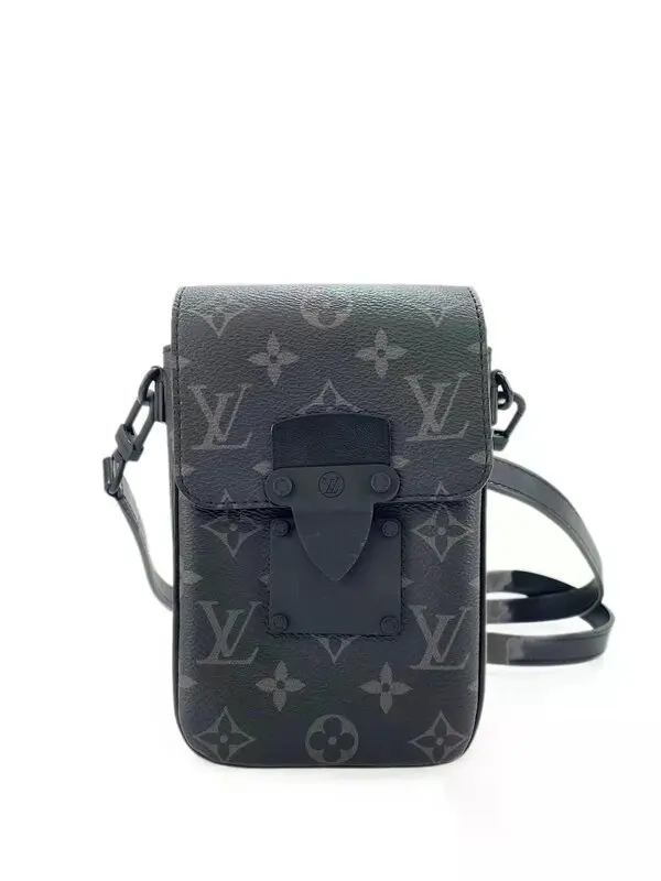 LOUIS VUITTON S-lock Messenger Bag - Black