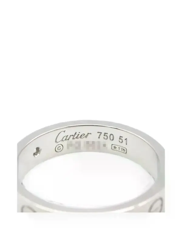 Cartier 2010s Love Diamond Ring