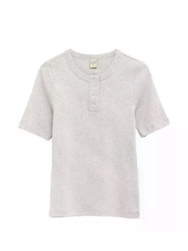 FLORE FLORE Jess Button-placket T-shirt