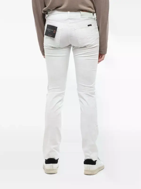 Corneliani Lazisefix Five-pocket Trousers - White