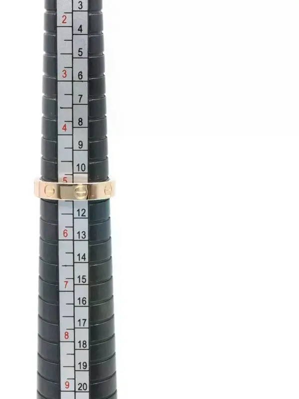 Cartier 18k Rose Gold Diamond Love Ring