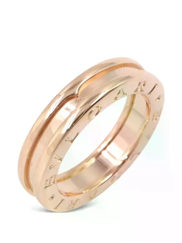 BVLGARI 2010s B.zero1 Ring In Rose Gold - Pink