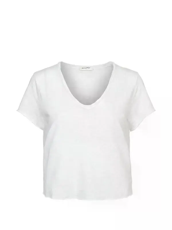 American Vintage Sonoma V-neck T-shirt - White