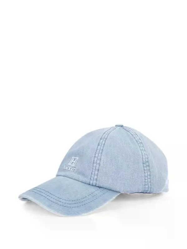 HACKETT LONDON Logo-embroidered Baseball Cap - Blue
