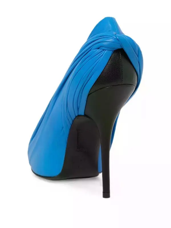 Balenciaga Draped Pointed-toe Pumps
