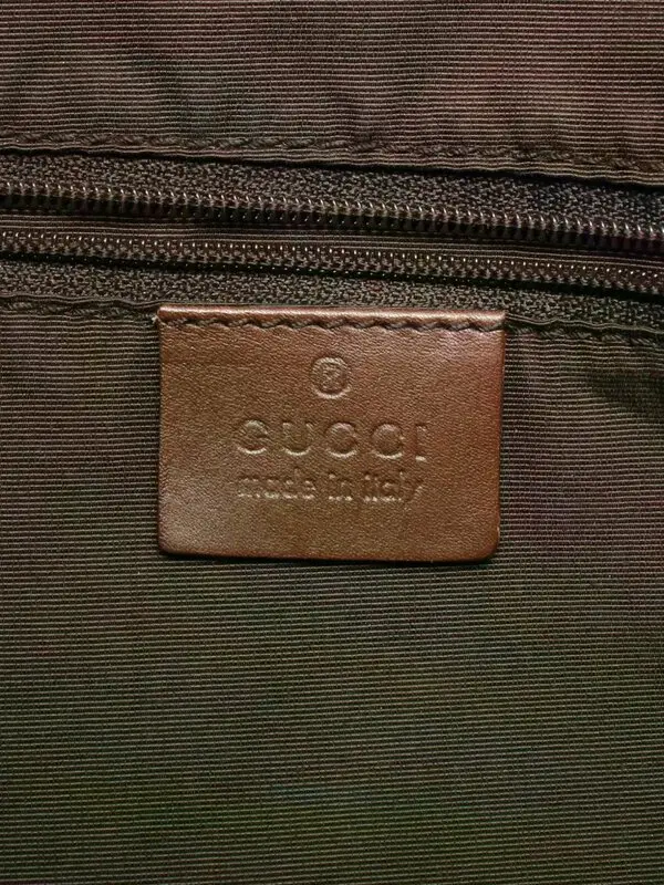 Gucci Bamboo Gg Supreme Tote Bag