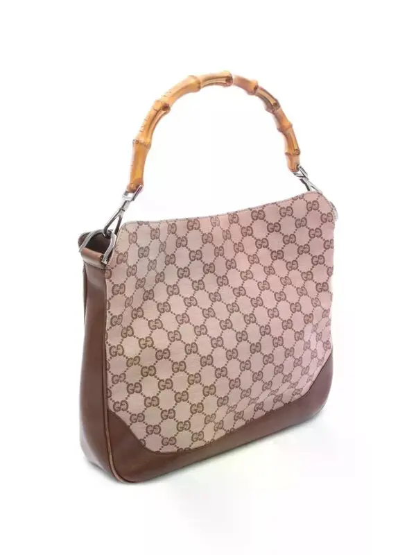 Gucci Bamboo Gg Supreme Tote Bag