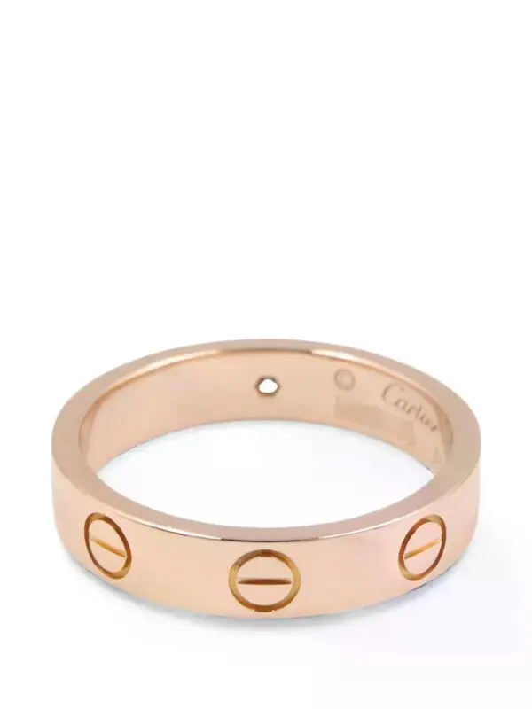 Cartier 2010s Love Diamond Ring - Pink