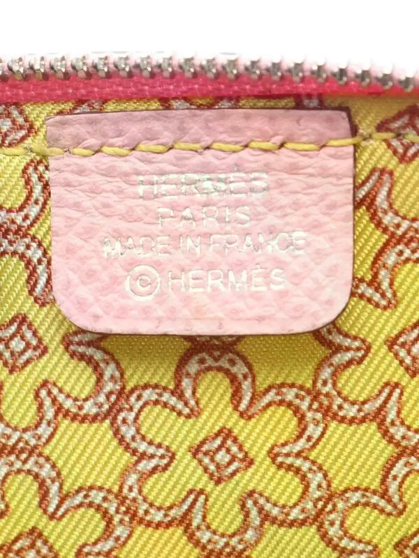 Hermès 2000s Zip-fastening Coin Purse - Pink