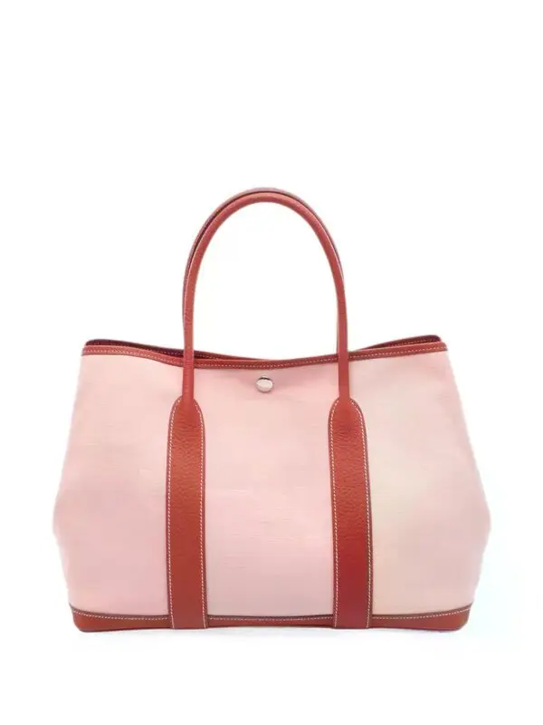 Hermès 2010s Pm Garden Party Tote Bag - Pink
