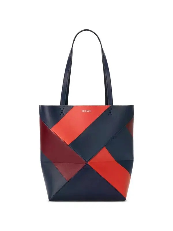 Loewe Medium Puzzle Shoulder Bag - Blue