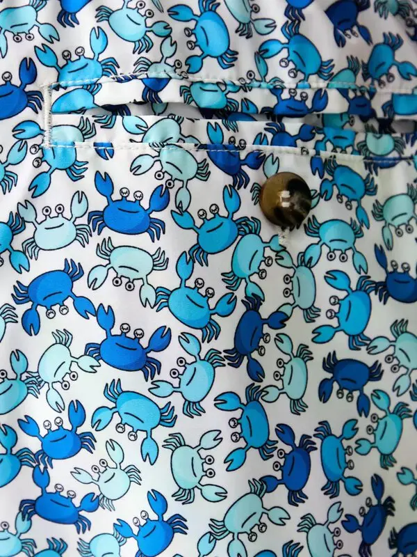 MC2 SAINT BARTH Crab-print Swim Shorts