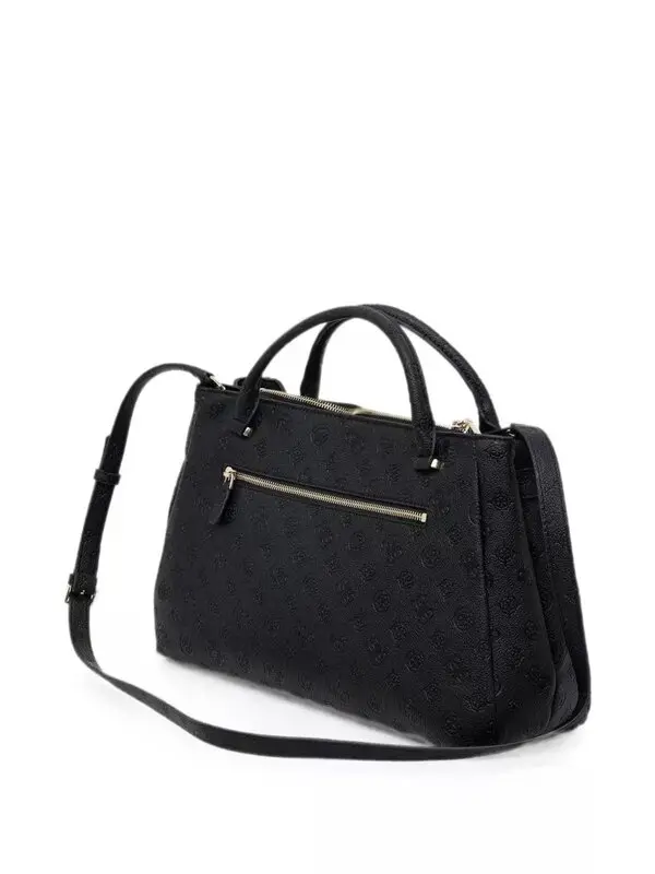 Guess Monogram-debossed Key-charm Tote Bag