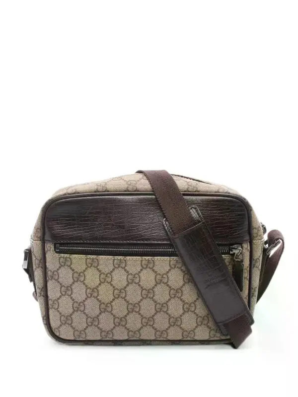 Gucci 2000s Gg Plus Shoulder Bag - Neutrals