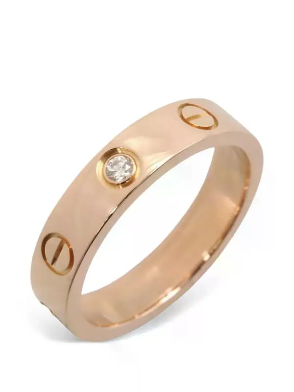 Cartier 18k Gold Diamond Ring