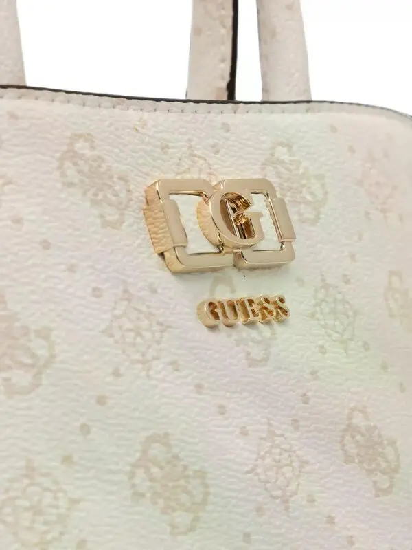 Guess Emelie Logo-print Monogram Tote Bag