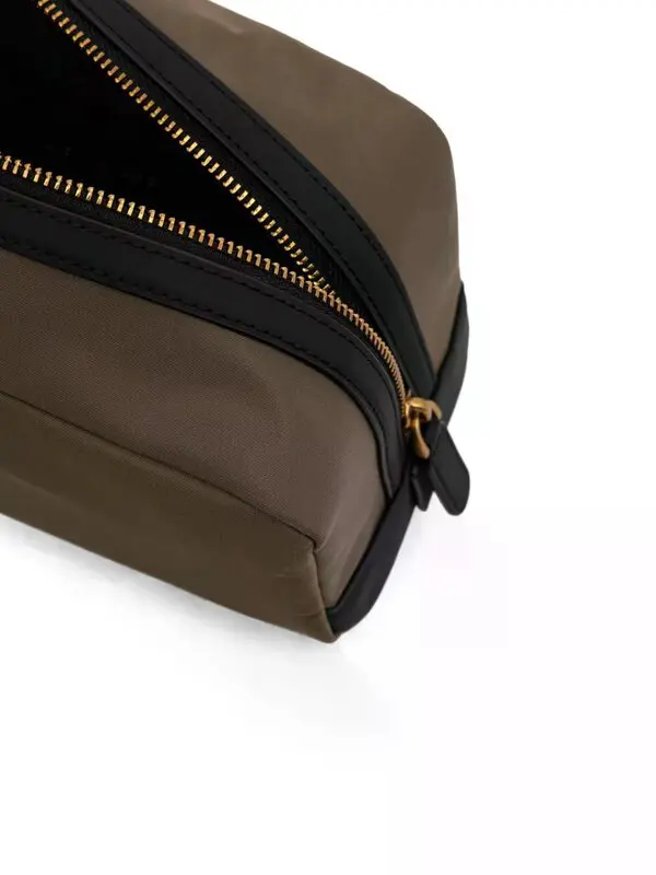 Michael Kors Logo Plaque Zip-fastening Wash Bag