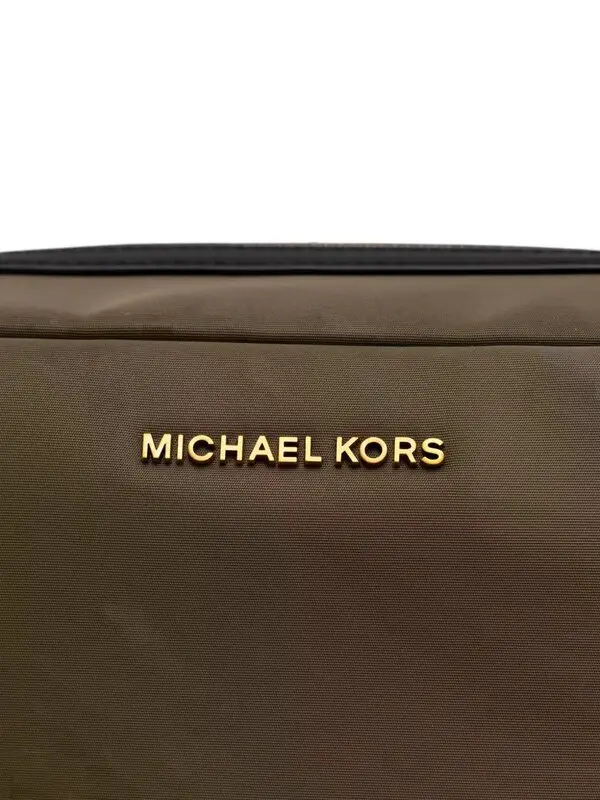 Michael Kors Logo Plaque Zip-fastening Wash Bag