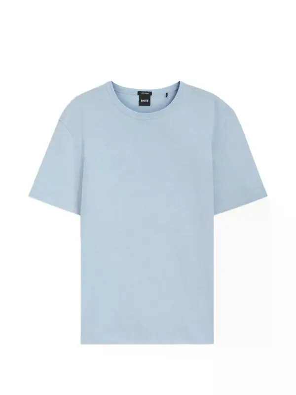 BOSS Crew-neck Short-sleeve T-shirt - Blue
