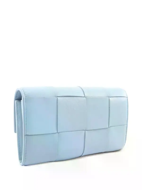 Bottega Veneta 2010s Cassette Intrecciato Wallet