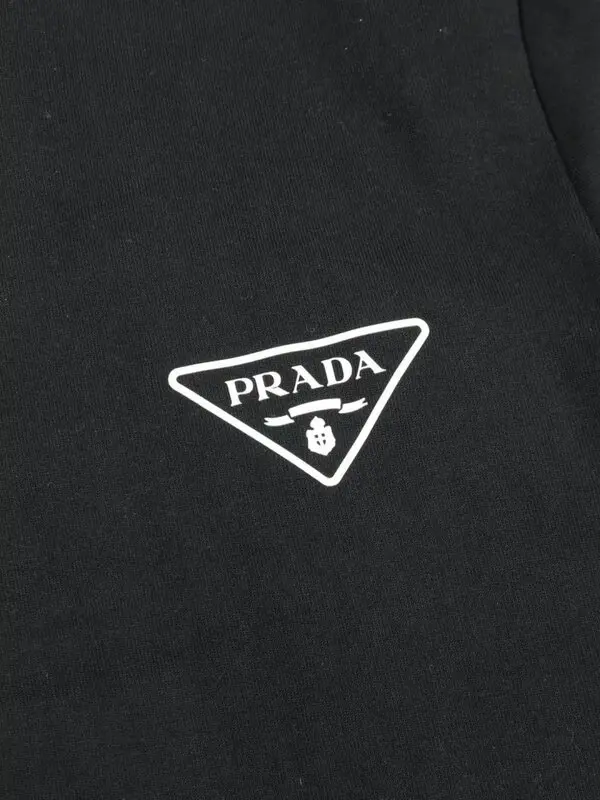 Prada 2010s Triangle-logo Sweatshirt