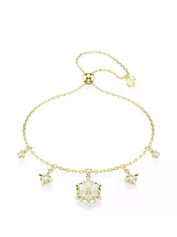 SWAROVSKI Snowflake Crystal-embellished Bracelet - Gold