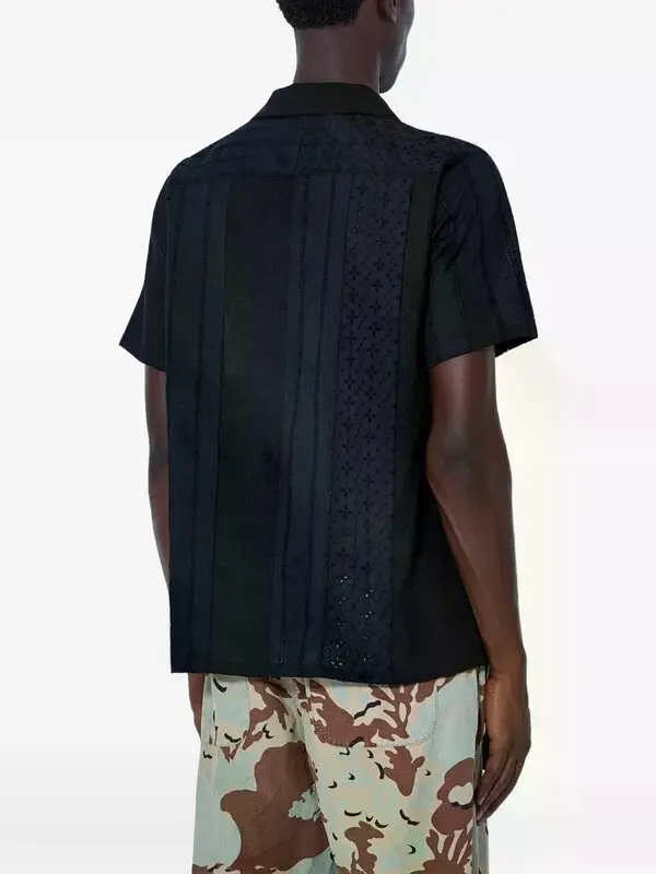 NOMARHYTHM Short-sleeve Buttoned Shirt