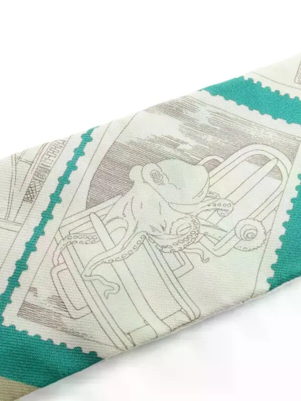 Hermès 2020s Le Philatéliste Du Faubourg Scarf