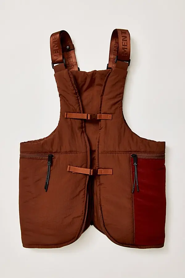 Free People Convertible Vest Tote Bag - Cherry Chocolate