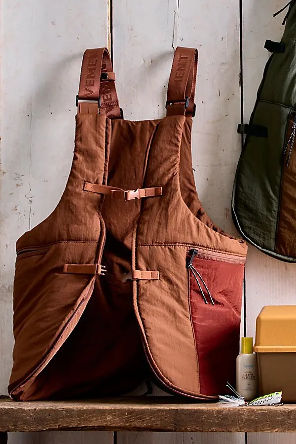 Free People Convertible Vest Tote Bag - Cherry Chocolate