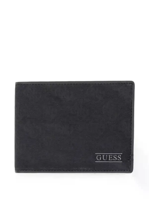 Guess Monogram-pattern Bifold Wallet