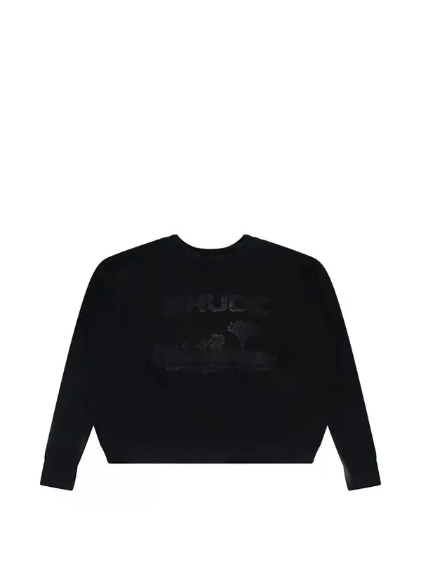 Rhude Graphic-print Crew-neck Sweater - Black