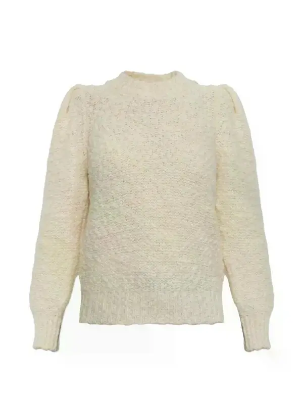 Isabel Marant Étoile Emma Puff-sleeve Sweater - Neutrals