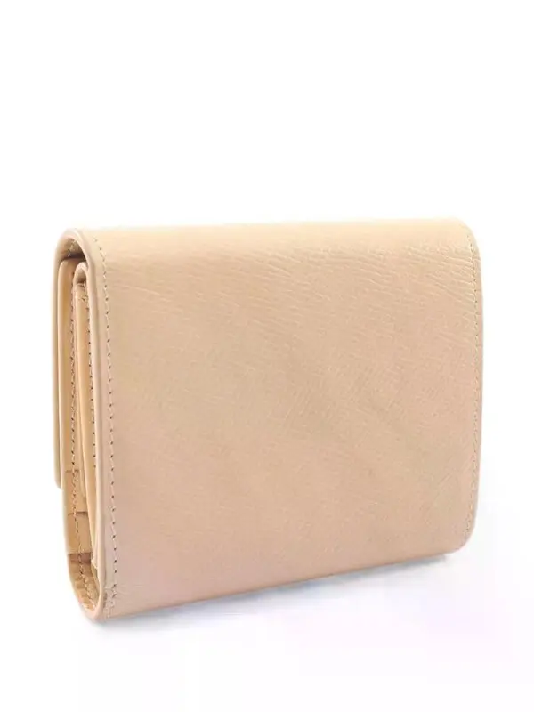Celine 2000s Small Trifold Leather Wallet