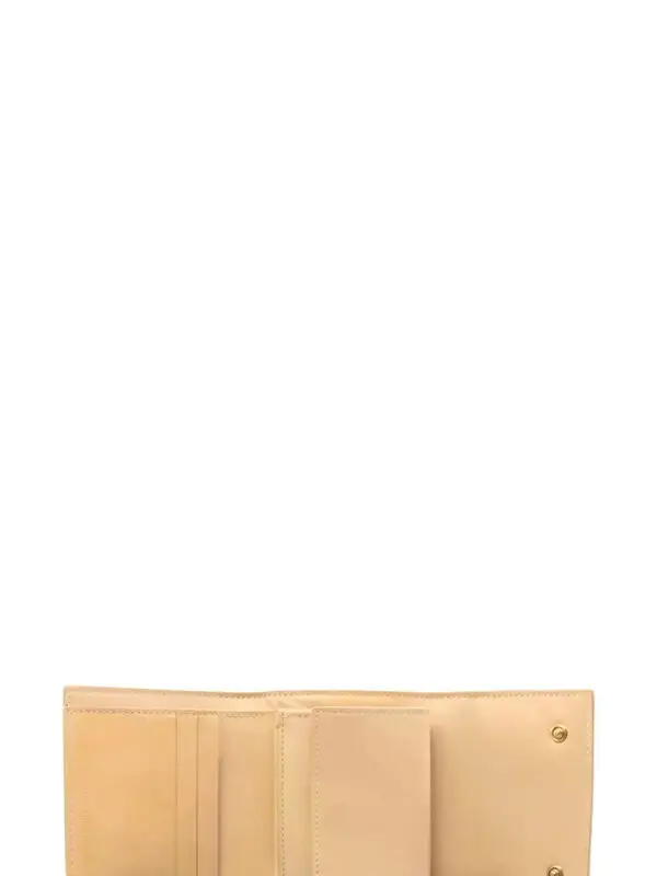 Celine 2000s Small Trifold Leather Wallet