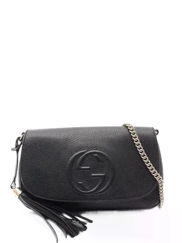 Gucci Soho Shoulder Bag - Black