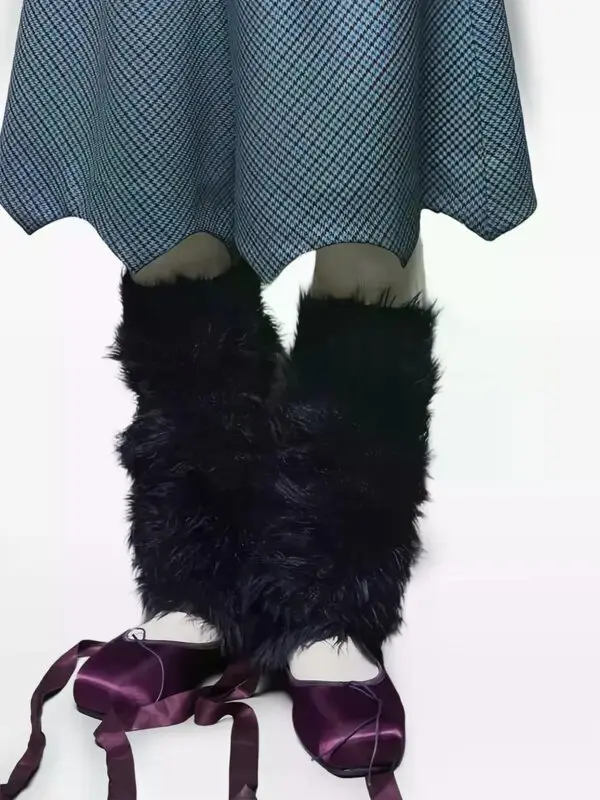MASU Faux-fur Leg Warmers