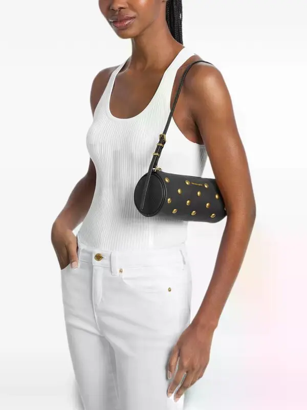 Michael Kors Small Izzy Studded Leather Shoulder Bag