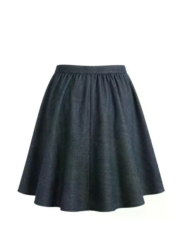 Cecilie Bahnsen Gathered Flared Mini Skirt