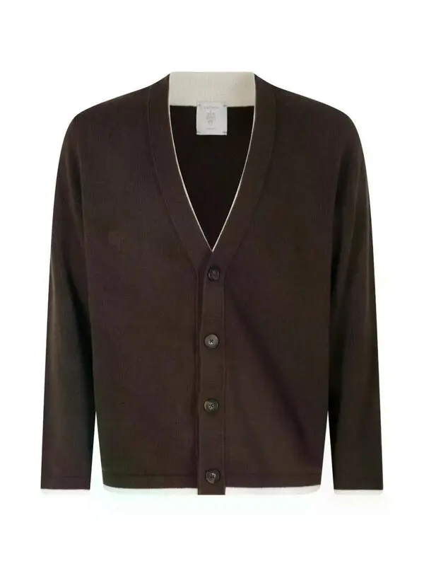 Eleventy Button-fastening V-neck Cardigan