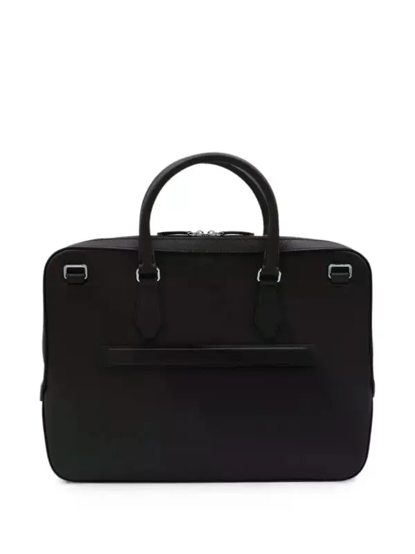 Montblanc Crosshatch-leather Briefcase