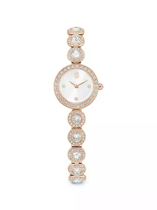 SWAROVSKI Crystal-embellished 20mm Watch - White