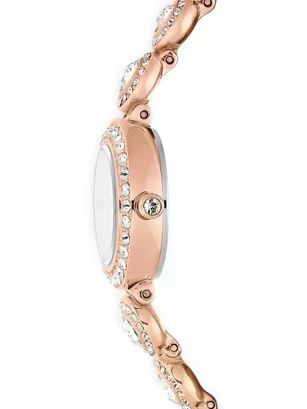 SWAROVSKI Crystal-embellished 20mm Watch With Dial And Rose Gold Tone Clasp